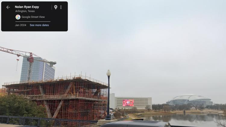 Google Maps Street View historical satellite images: Dallas, Texas' big ...