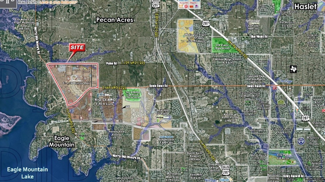 1,000-plus home development planned near Eagle Mountain Lake | wfaa.com