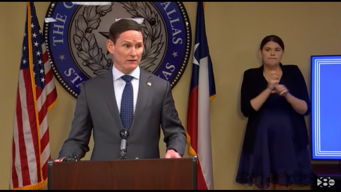 Dallas County Judge Clay Jenkins responds to Gov. Abbott's 'essential ...