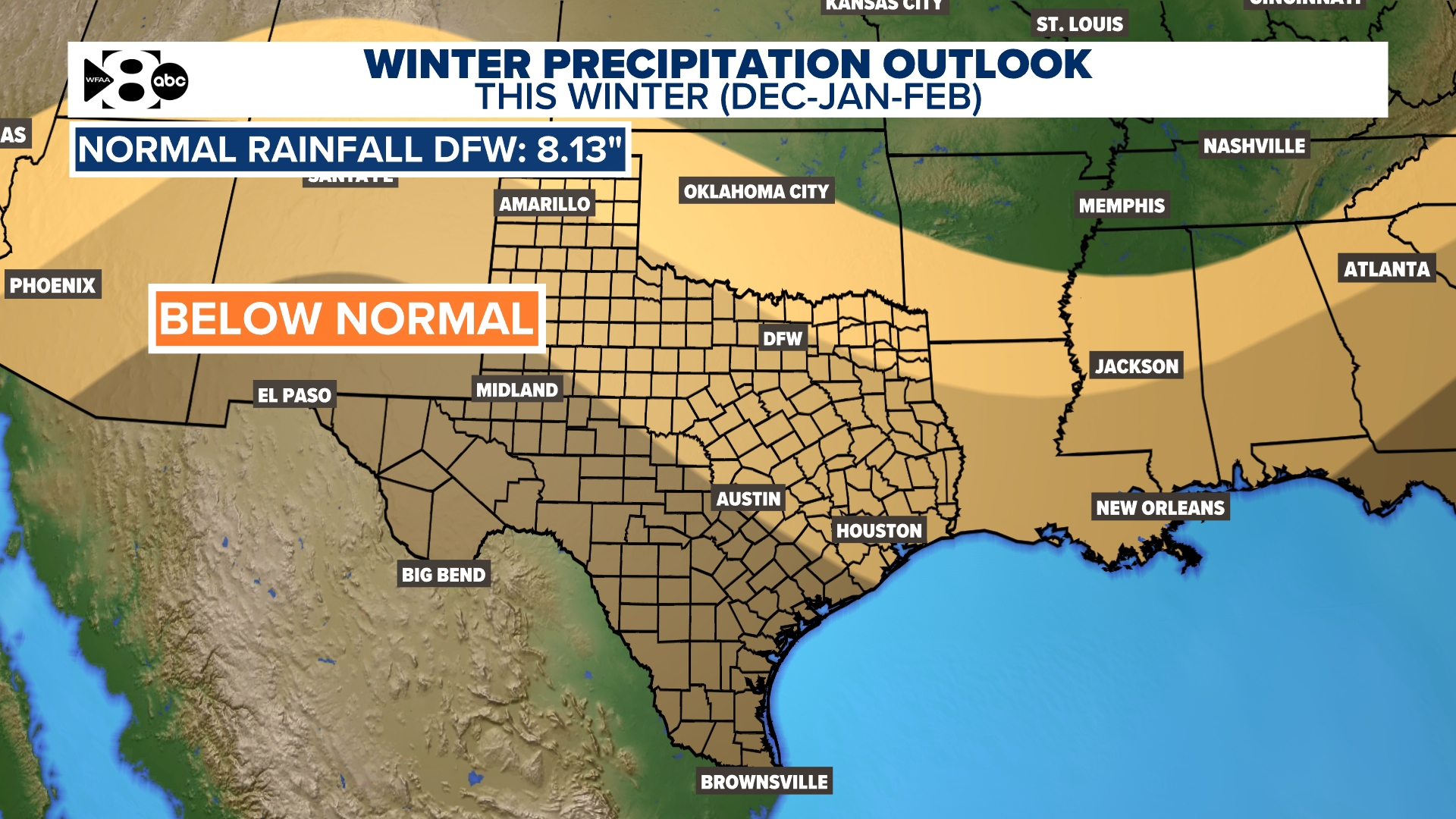Dallas, Texas winter weather forecast outlook: Will DFW get snow ...