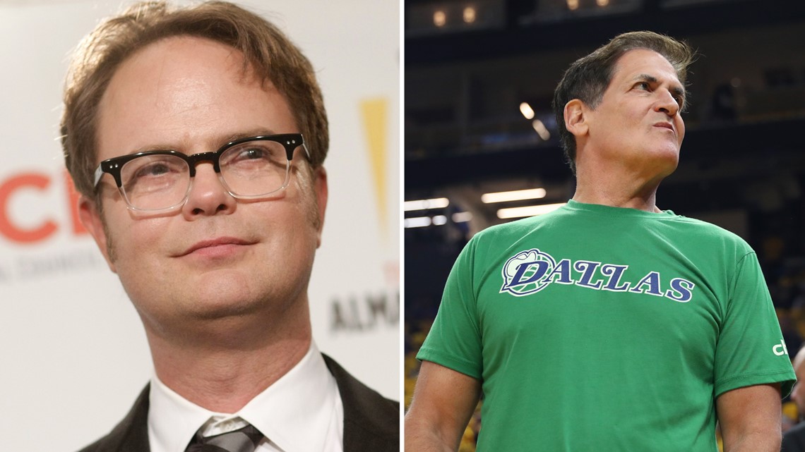 Rainn Wilson says 'he hates Mavs' on Bobbi Althoff interview | wfaa.com