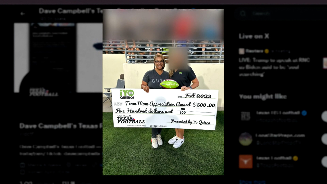 North Texas booster club treasurer accused of stealing $16k | wfaa.com