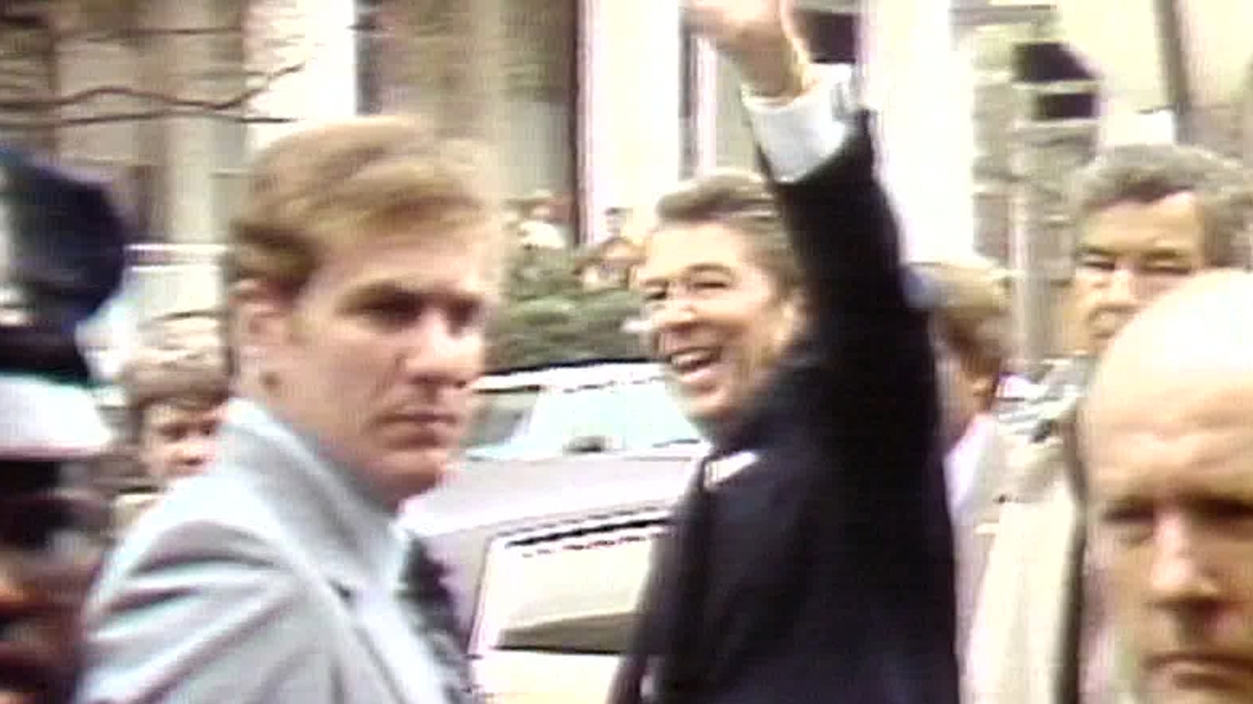WFAA coverage of the 1981 attempted assassination attempt of Ronald ...