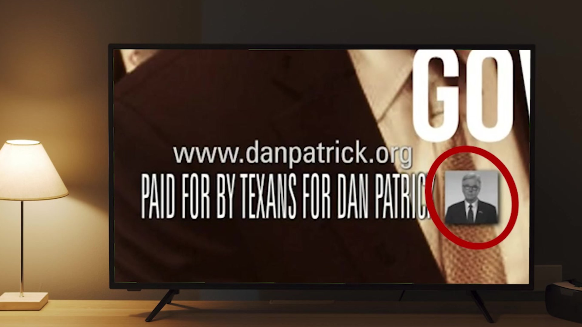 Mike Collier campaign asking to remove Dan Patrick TV ad | wfaa.com