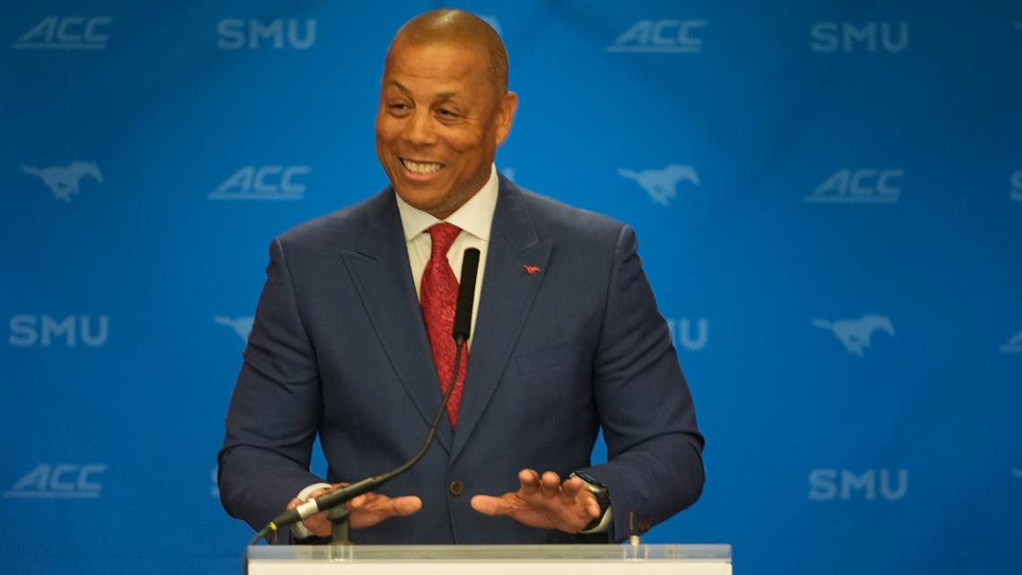Damon Evans takes SMU AD role amid ACC success | wfaa.com