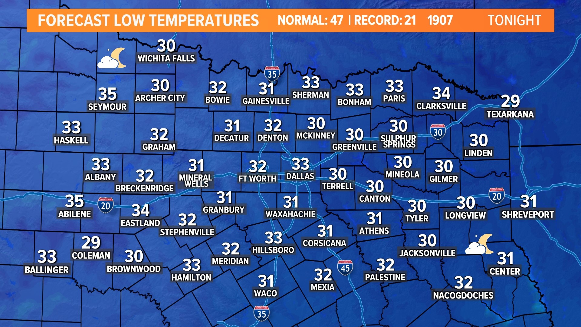 DFW weather forecast: How cold will it get Friday and Saturday? | wfaa.com