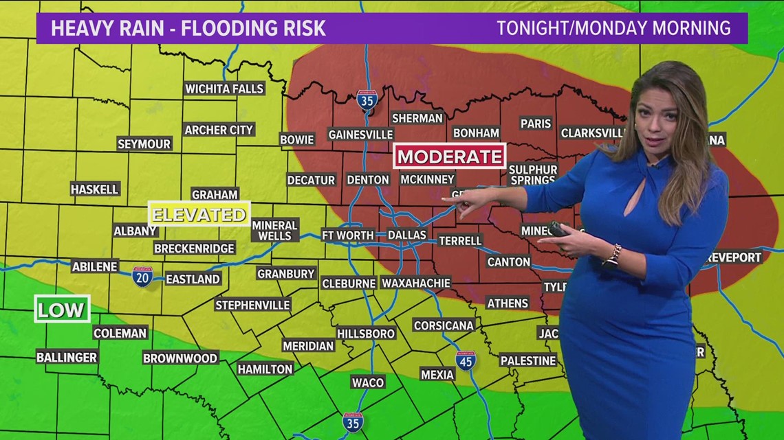 DFW weather: Latest timeline for rain and flooding concerns across ...