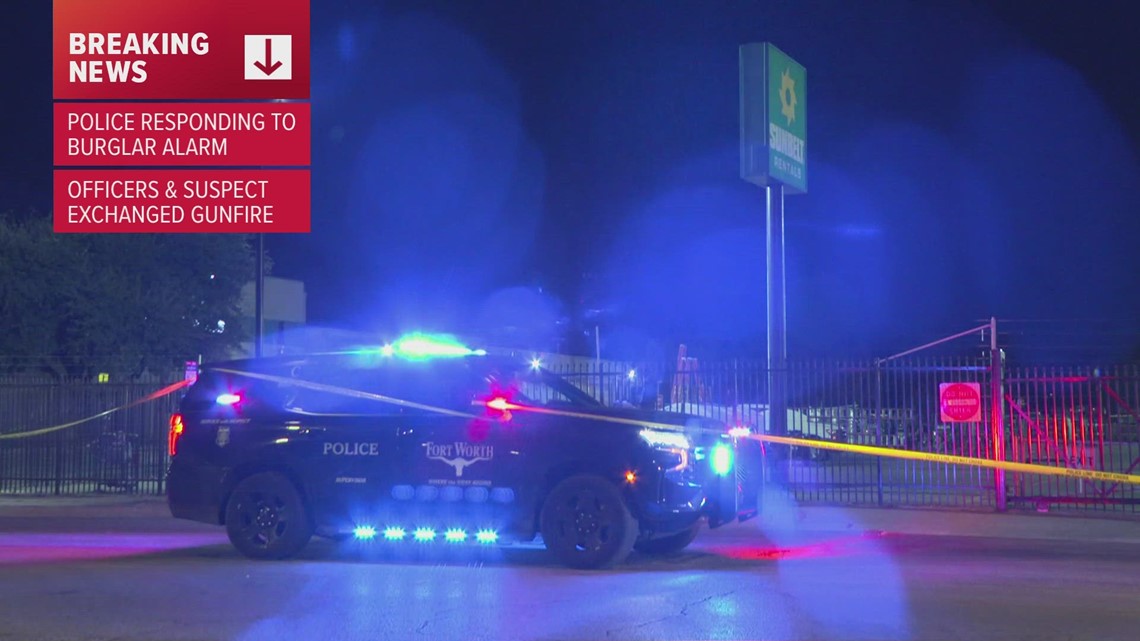 Fort Worth Police Shooting Latest Burglar Shoots Himself After