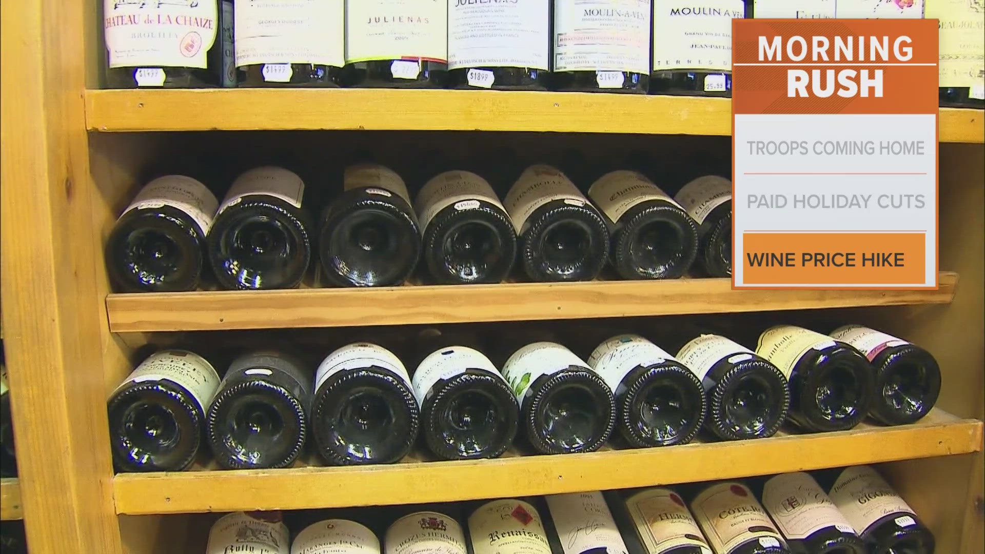 The price of wine has gone up 8% over the last decade | wfaa.com