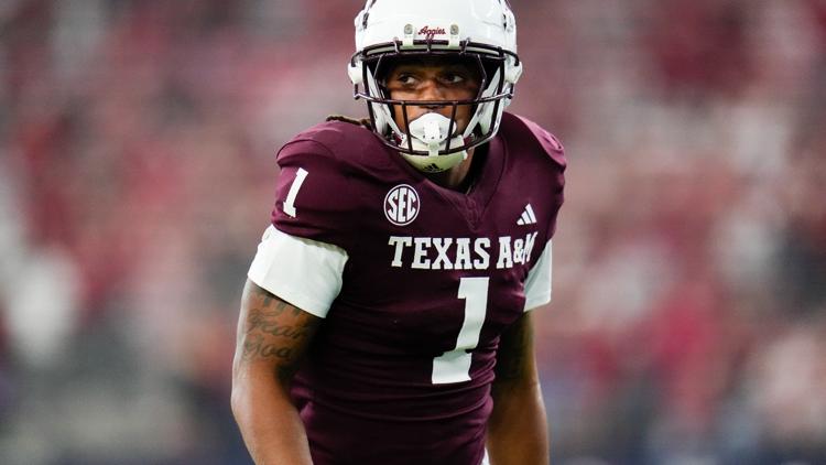 Texas A&M's Bryce Anderson hospitalized after injury | wfaa.com