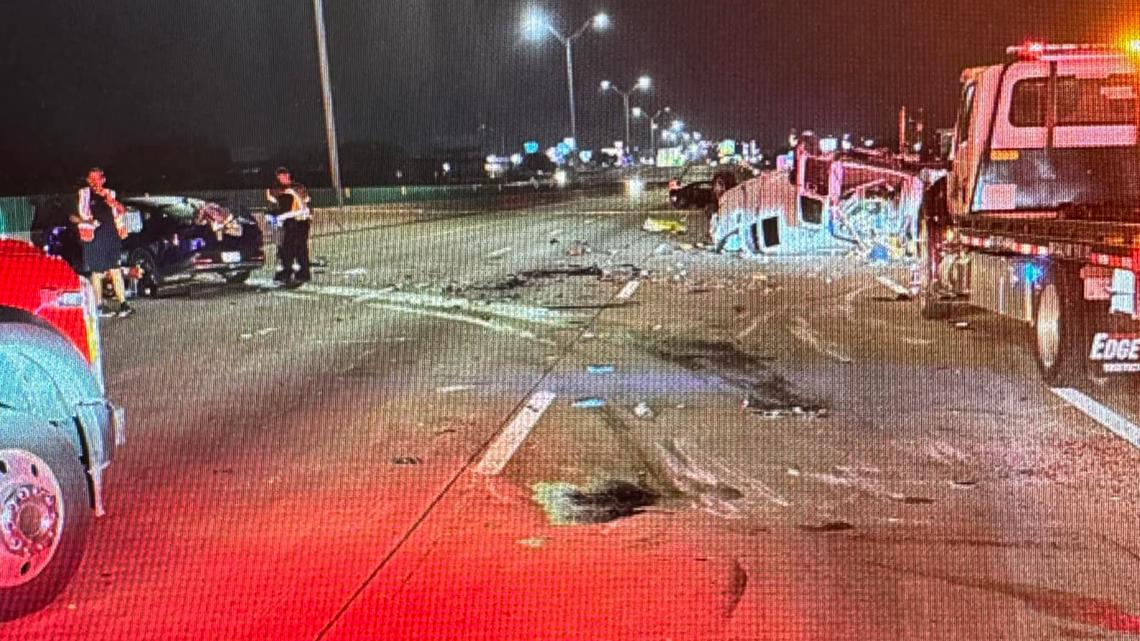 26-year-old killed, 2 others injured in crash that closed part of SB I ...