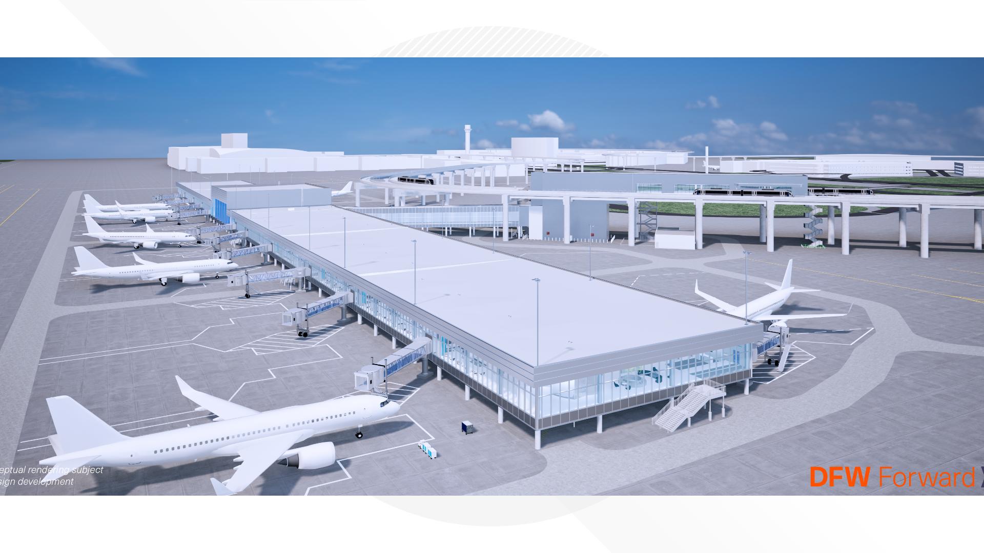 PHOTOS: DFW's Terminal F breaks ground; Here's how it'll look | wfaa.com