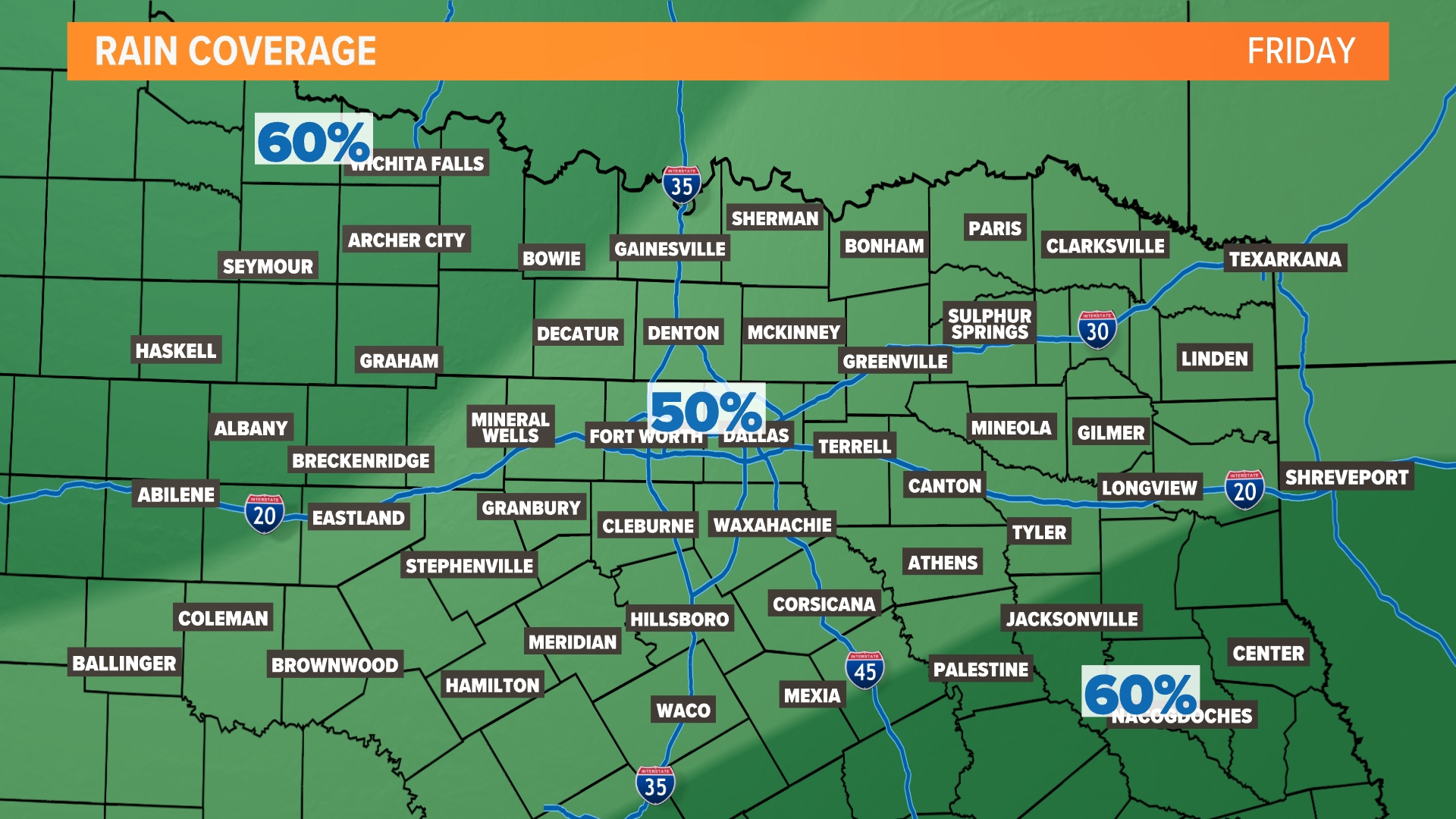 DFW weather: Today's forecast, high temperture | wfaa.com