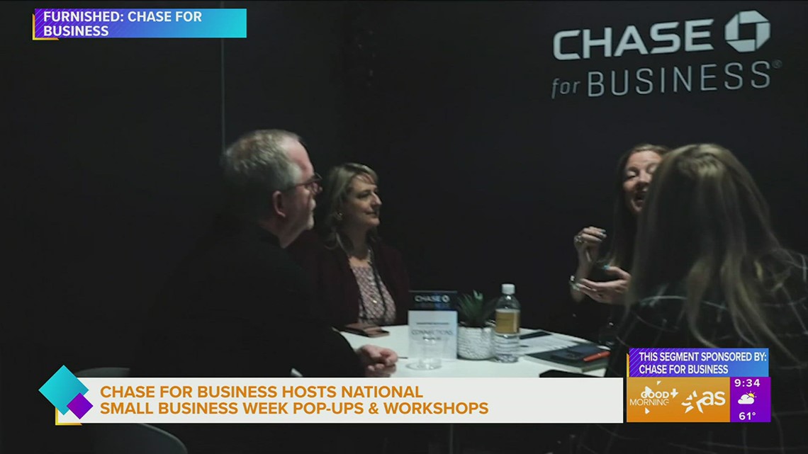 Chase for Business Hosts National Small Business Week Pop-Ups ...
