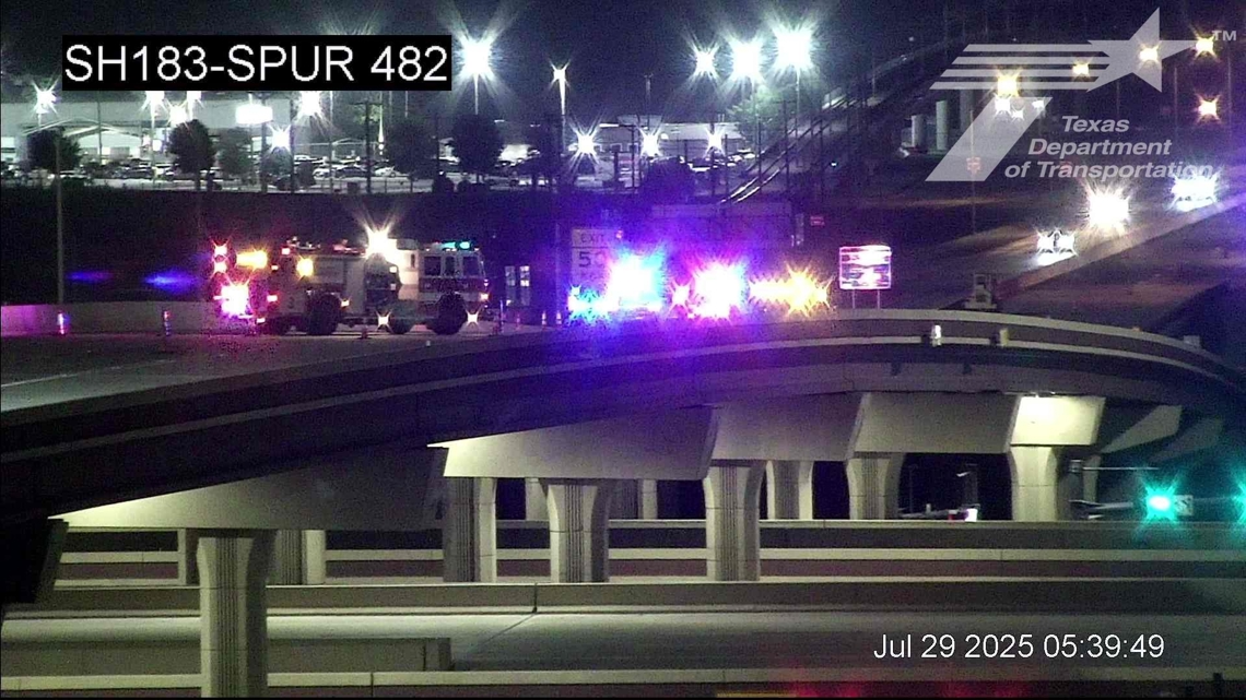 Traffic Alert: Fatal crash closes Spur 482 in Irving, officials say ...