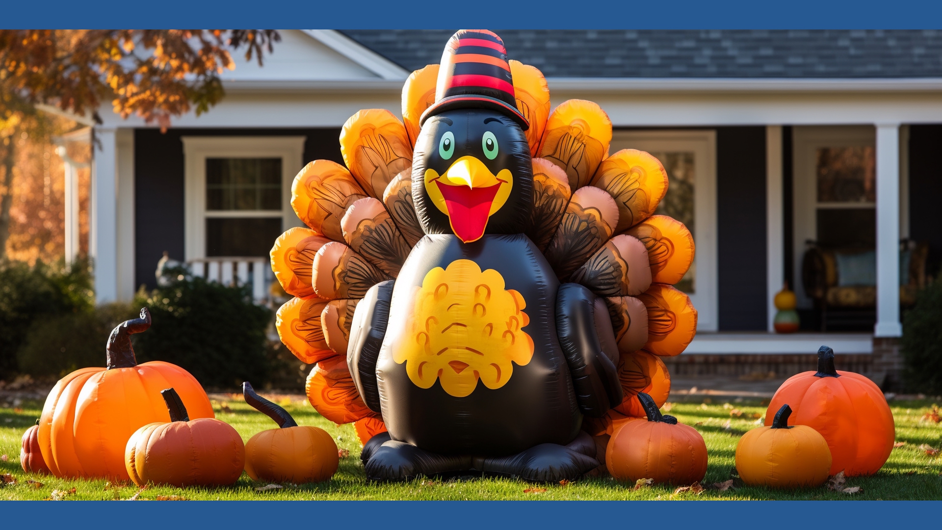 Turkey tour: McKinney launches inflatable turkey map ahead of ...