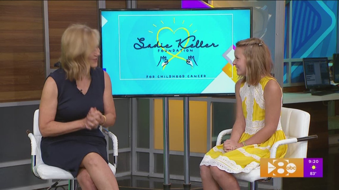 Sadie Keller Foundation Yellow Ball | wfaa.com
