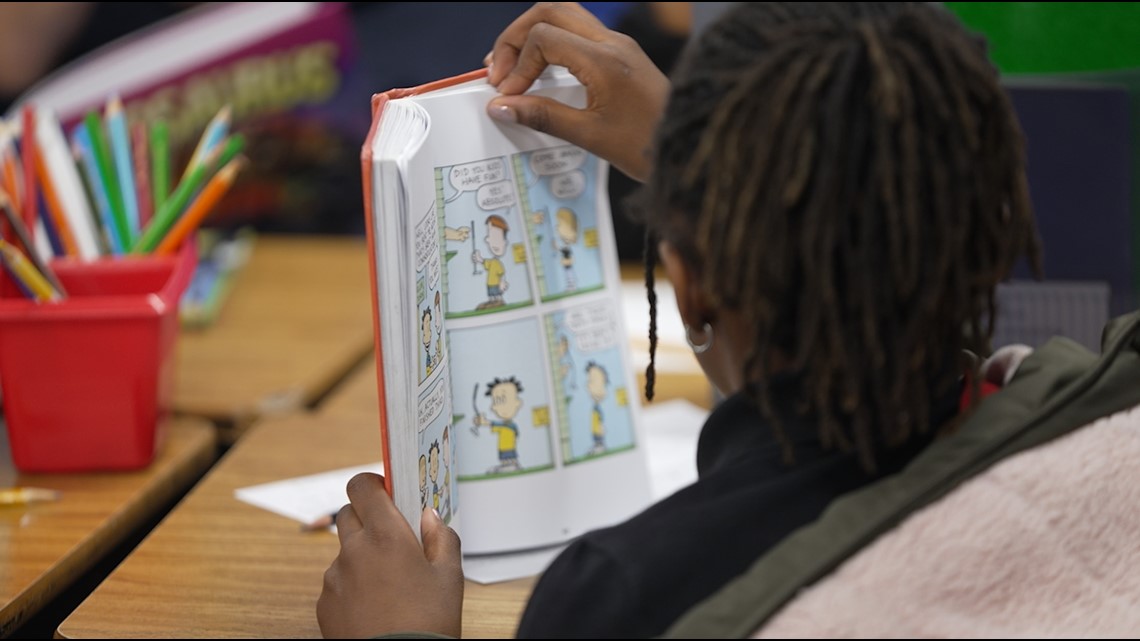 Free reading time helps STAAR scores at DISD elementary | wfaa.com