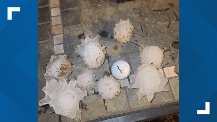North Texas hail: Why is some spikey and others are smooth? | wfaa.com