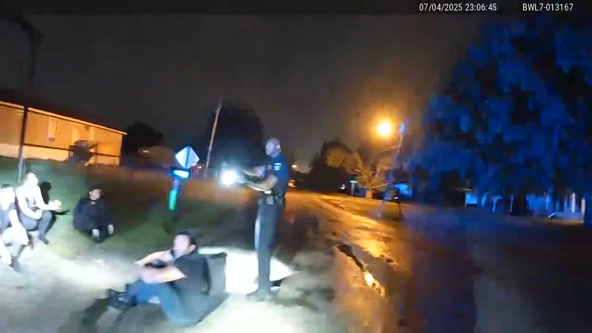 Body cam video shows 'antifa terror attack' outside North Texas ICE ...