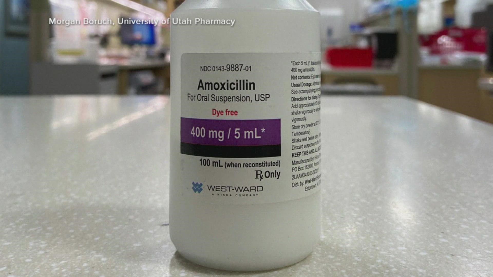Amoxicillin Suspension 400mg5ml