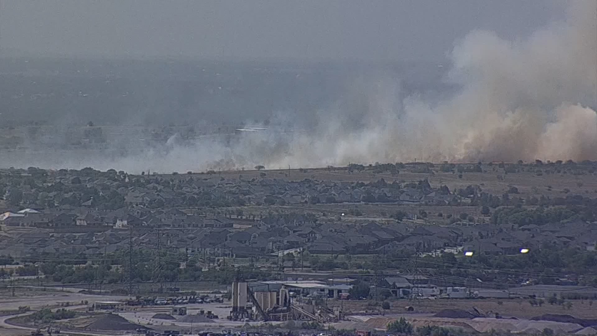 Fort Worth grass fire burning near Bonds Ranch and Saginaw | wfaa.com