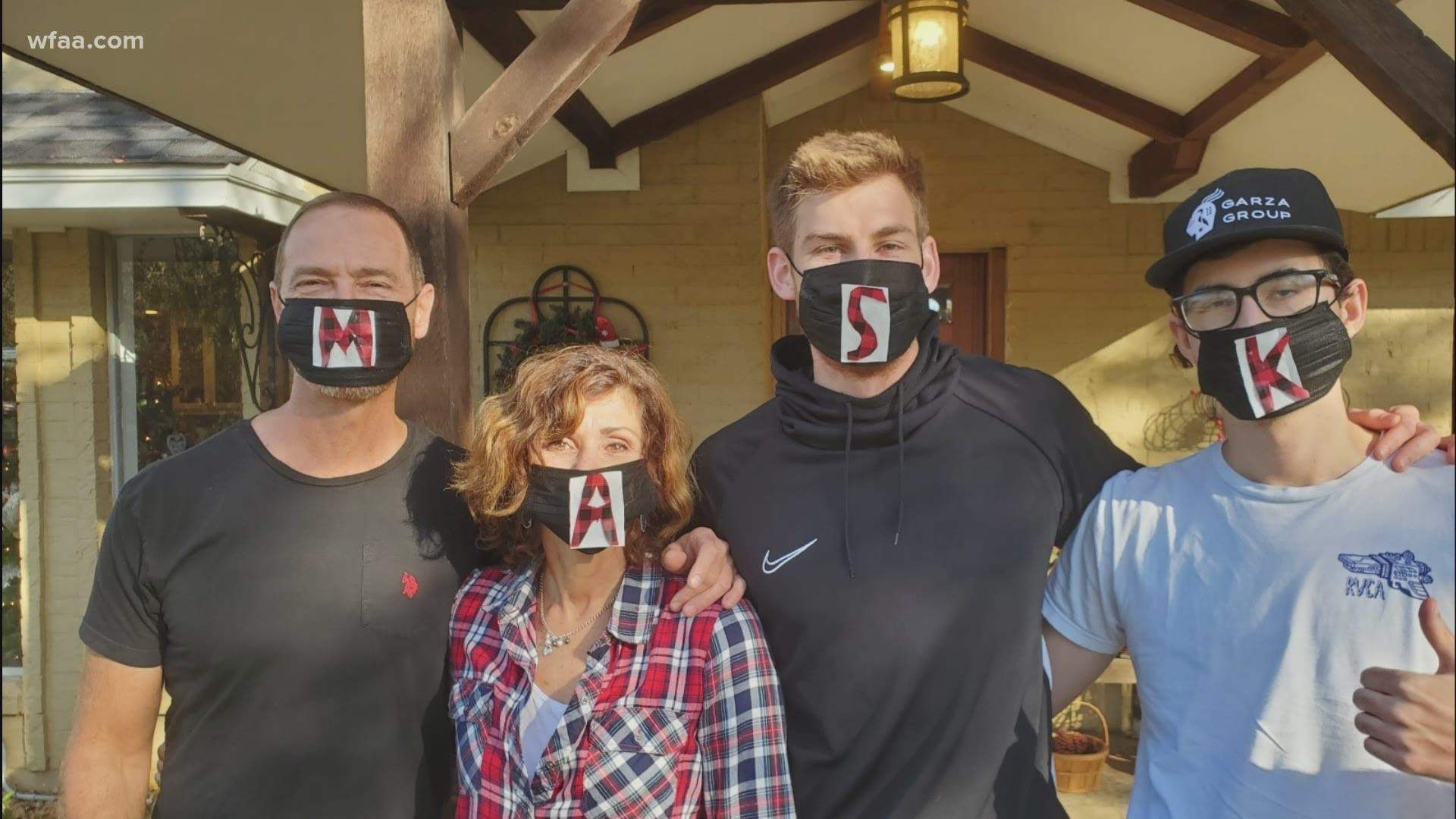 Reasons to Smile: The Mask family (yes, really) | wfaa.com