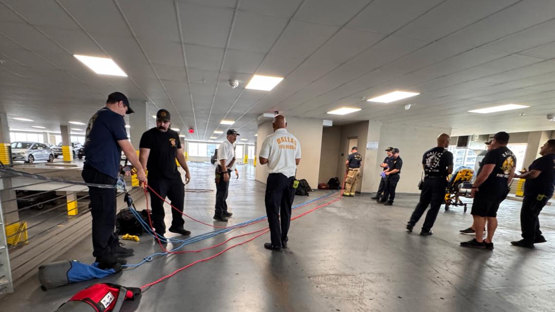 Texas man rescued from apartment elevator | wfaa.com