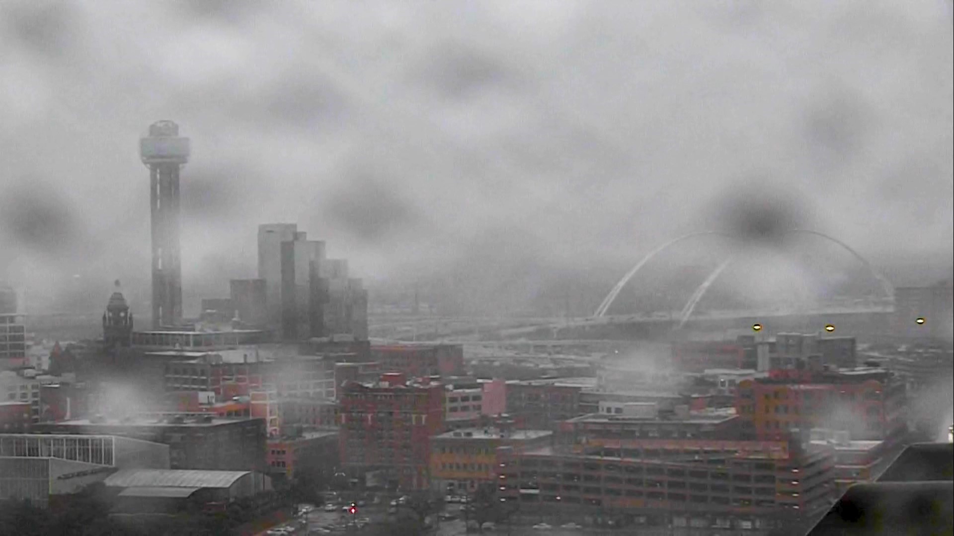 TIMELAPSE: Rain comes down in Dallas in January 2024 | wfaa.com