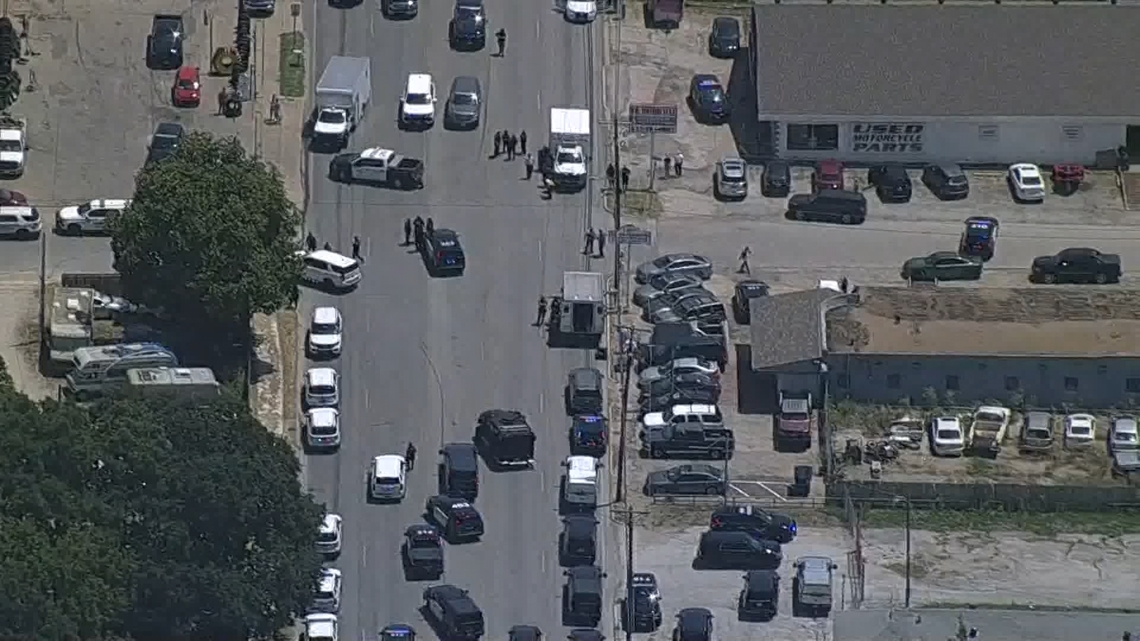 Fort Worth, Texas shooting: Active police scene near Haltom City | wfaa.com