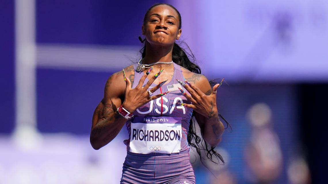 Sha'Carri Richardson Olympics track results: Women's 100M updates ...