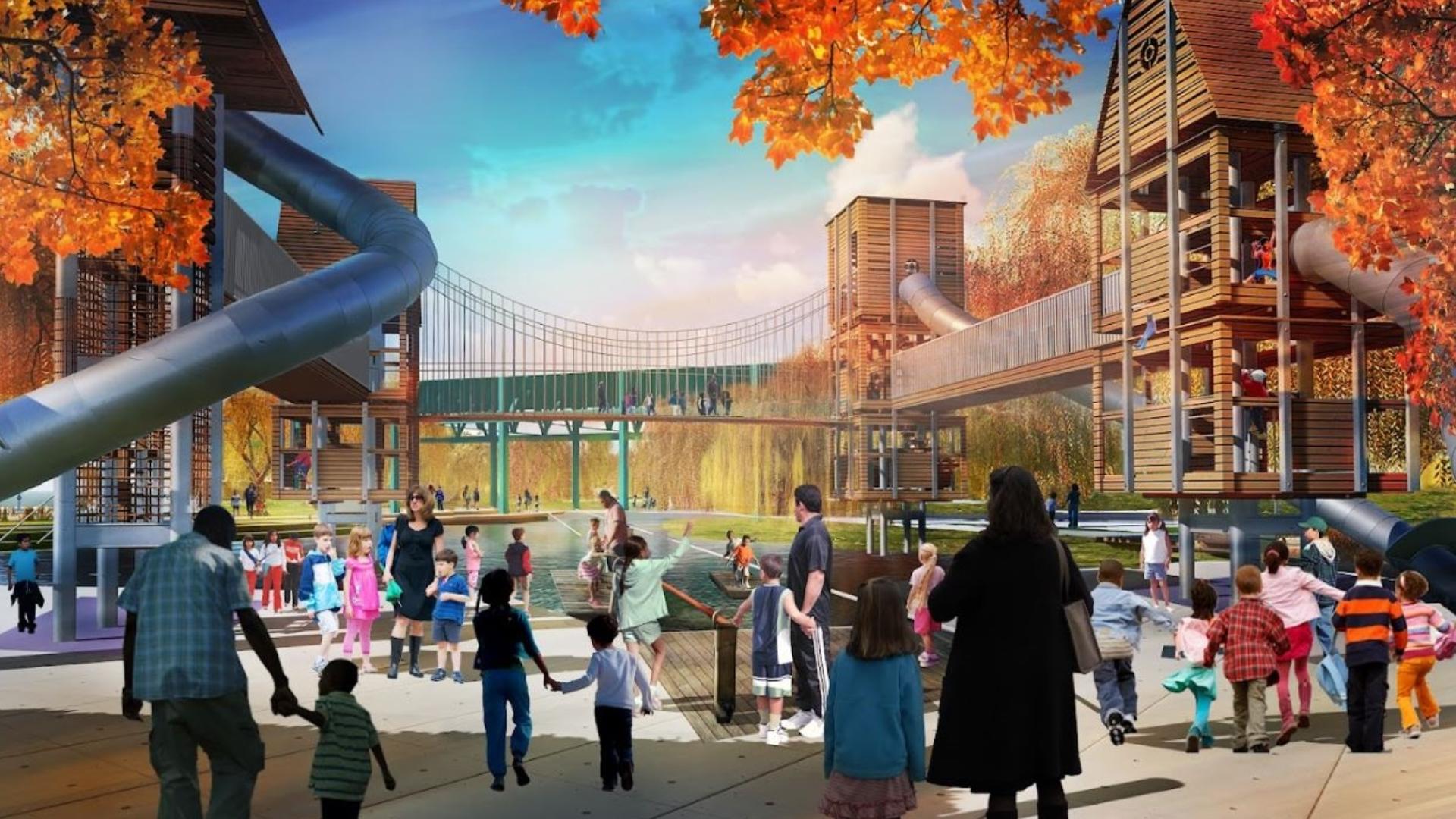 Demolition Day marks start of Harold Simmons Park renovations | wfaa.com