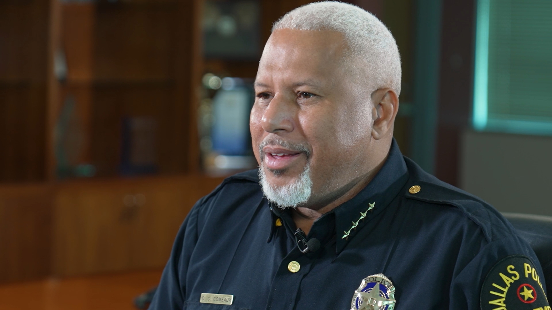 Dallas Police Chief Daniel Comeaux speaks on first 100 days in office ...