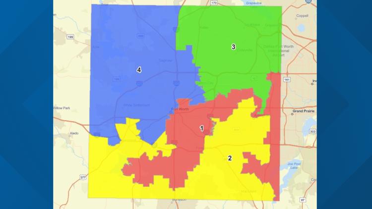 Tarrant County: Commissioners approve new electoral maps | wfaa.com