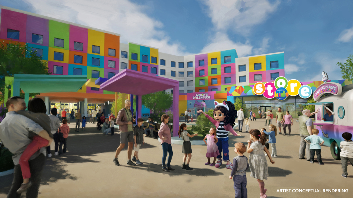 Frisco, Texas Universal Kids Resort unveils themes, attractions (new ...