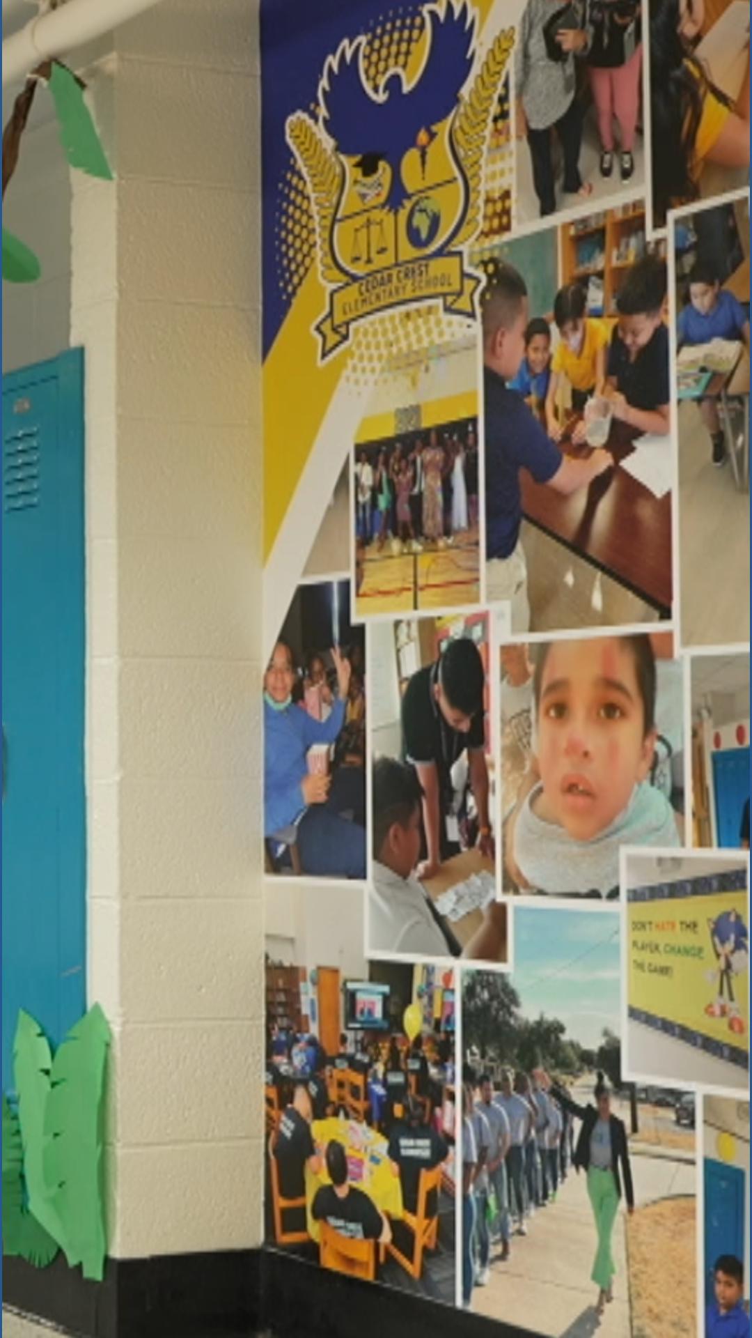 Cedar Crest Elementary's world-themed Journey to Success | wfaa.com