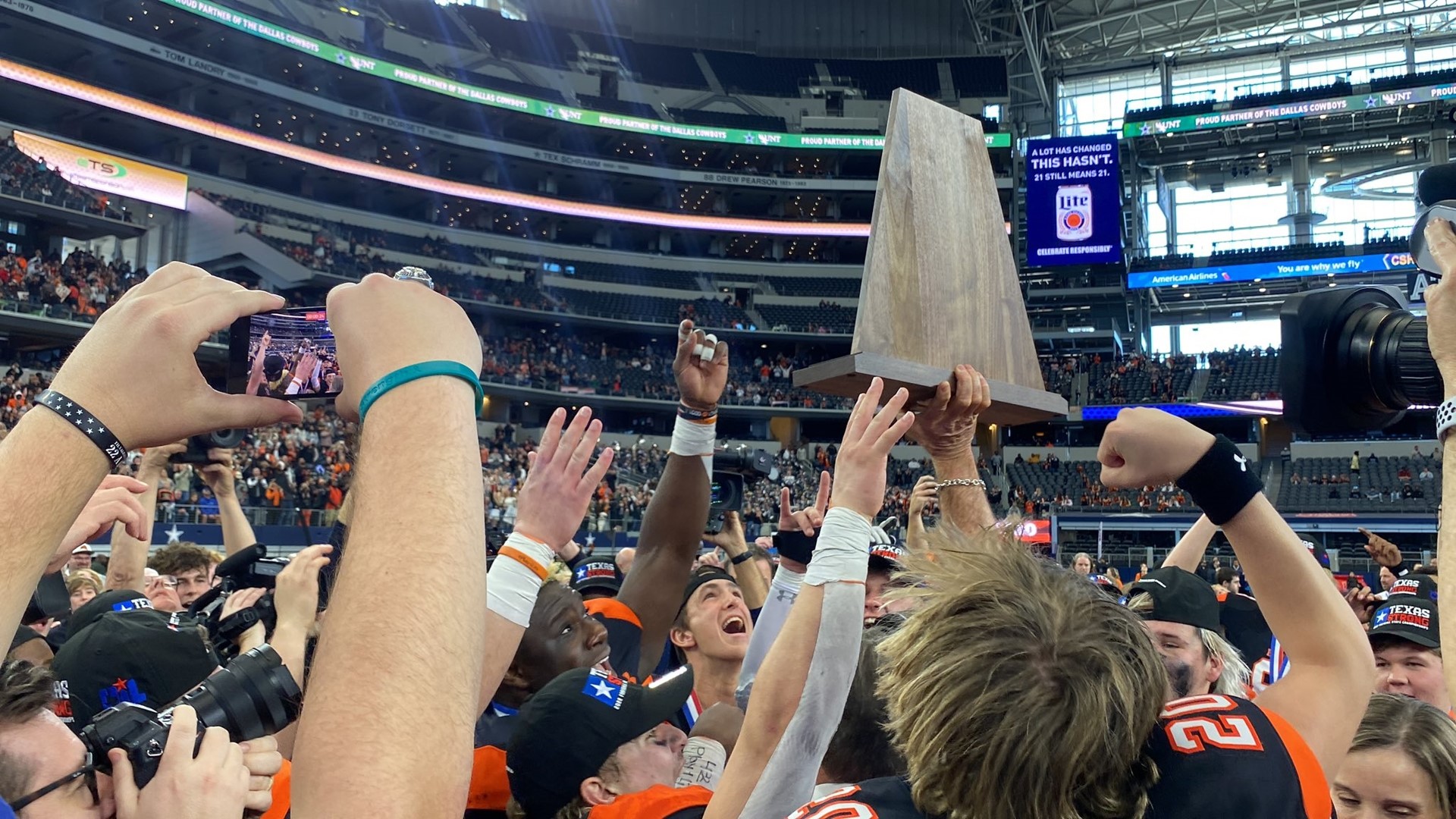 Aledo grabs Texas state record 11th championship with win over College ...