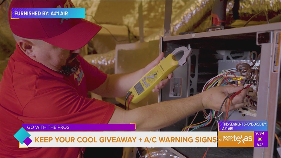 Sponsored: Keep Your Cool Giveaway + A/C Warning Signs | wfaa.com