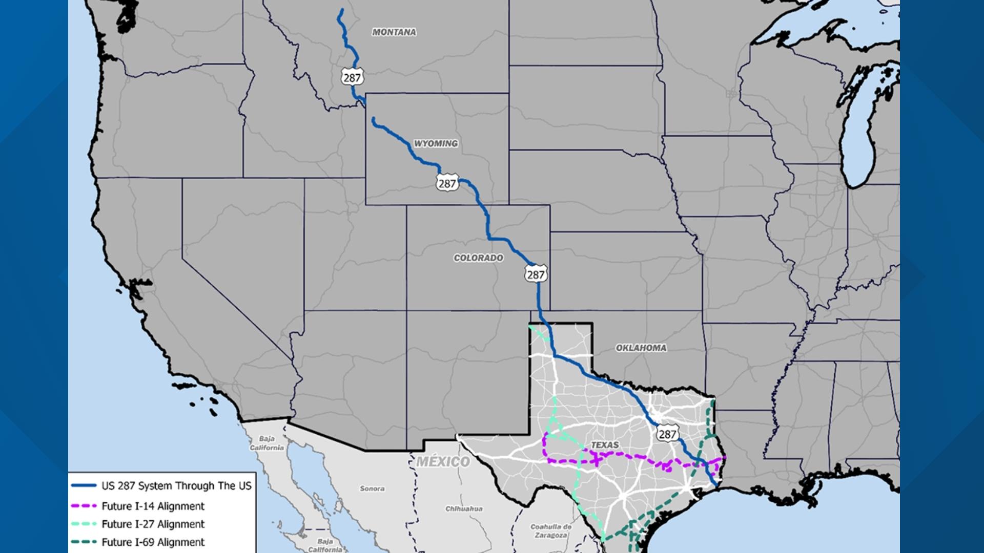 Could Texas get a new Interstate? A new proposal connects DFW with East ...