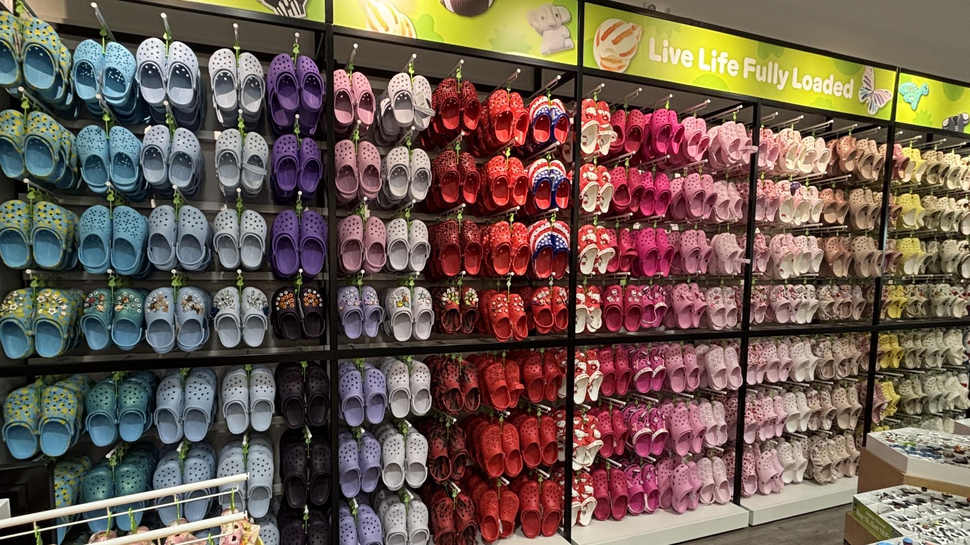 Crocs opens expanded store at Allen Premium Outlets | wfaa.com