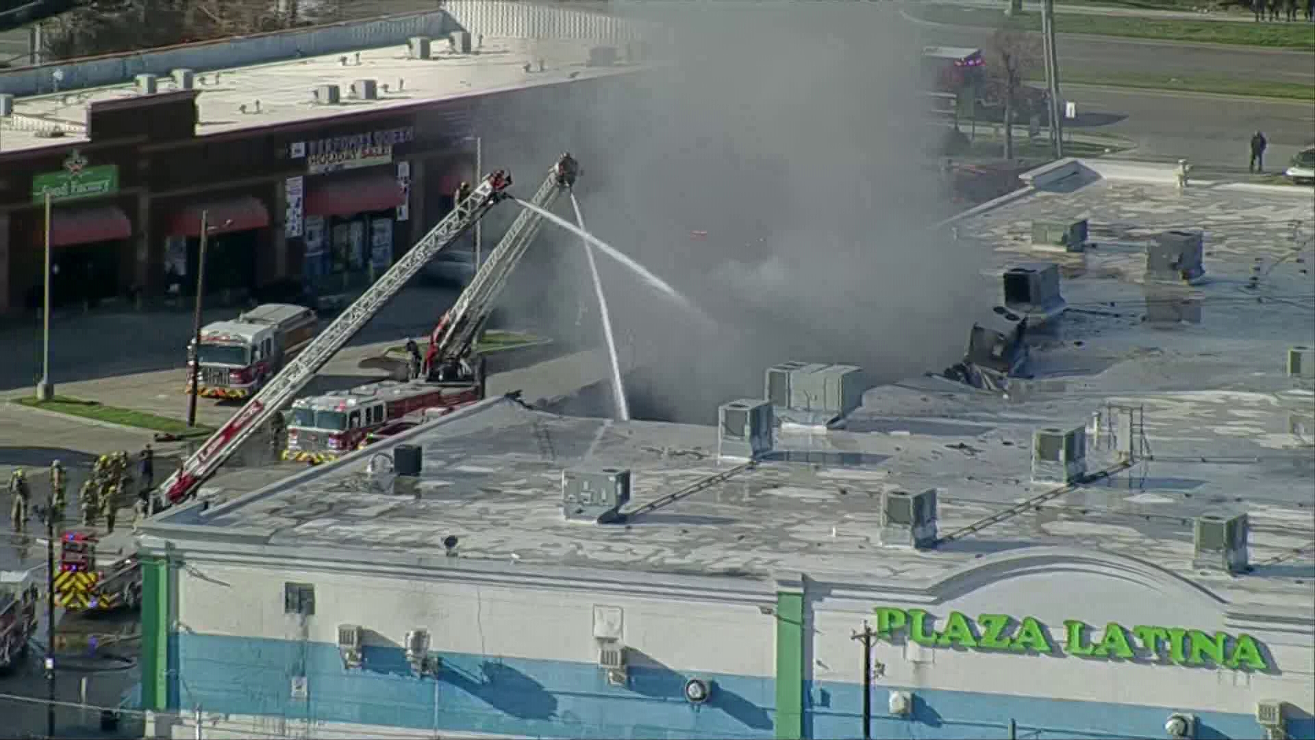 Dallas, Texas fire killed 500 animals at Plaza Latina shopping center | wfaa.com