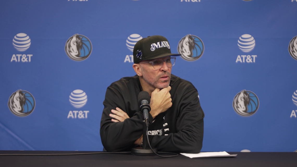 Dallas Mavericks vs. OKC Thunder | Head Coach Jason Kidd full pregame ...
