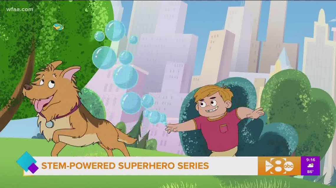 Behind the scenes of PBS Kids "Hero Elementary" | wfaa.com