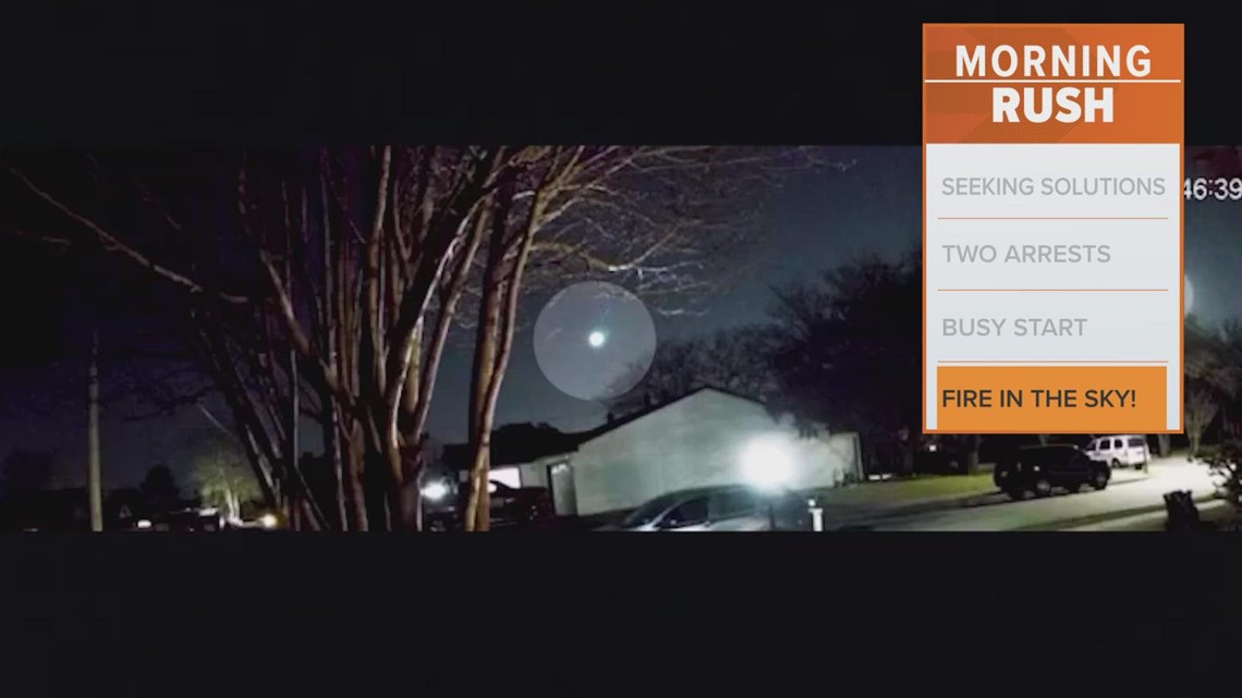 Video captures reported fireball seen across Texas | wfaa.com