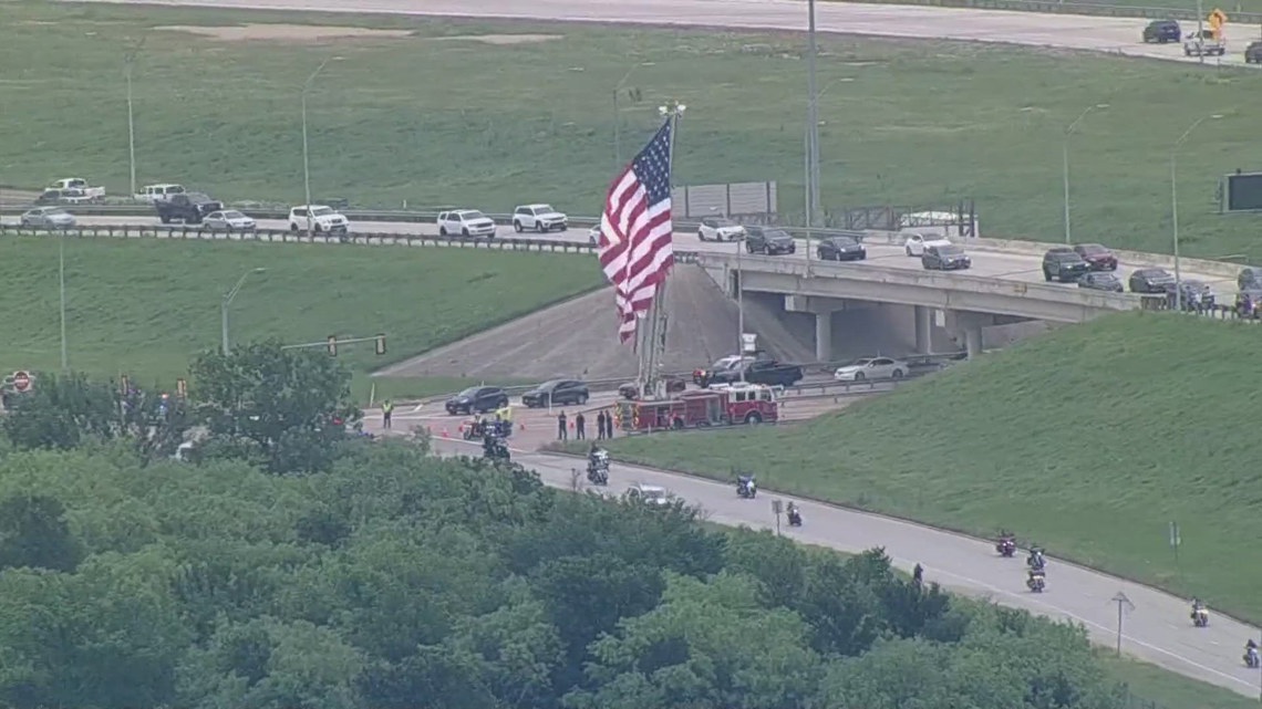 Congressional Medal of Honor motorcade in North Texas | wfaa.com