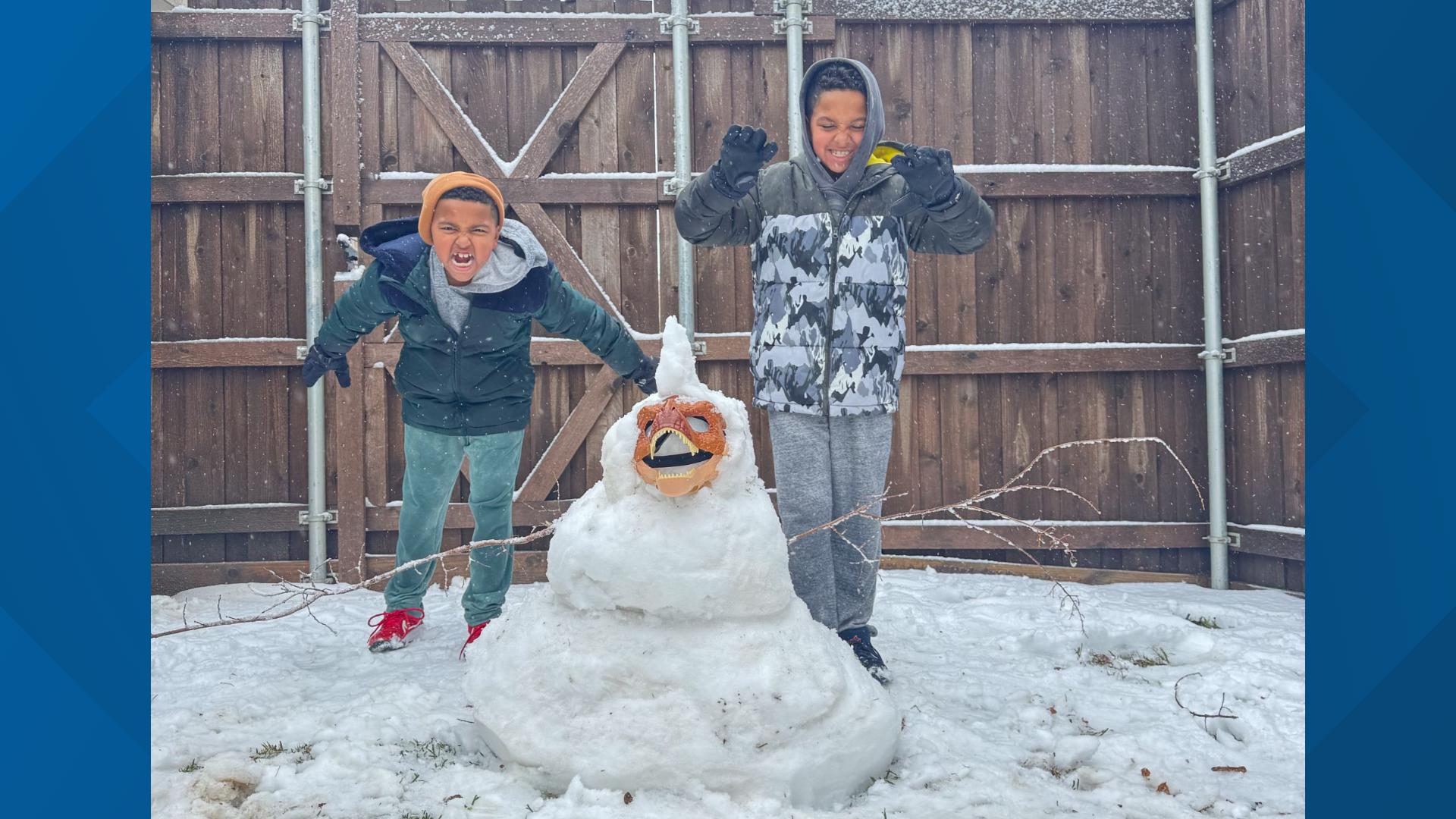 PHOTOS: Meet the snowmen of DFW from the winter storm | wfaa.com