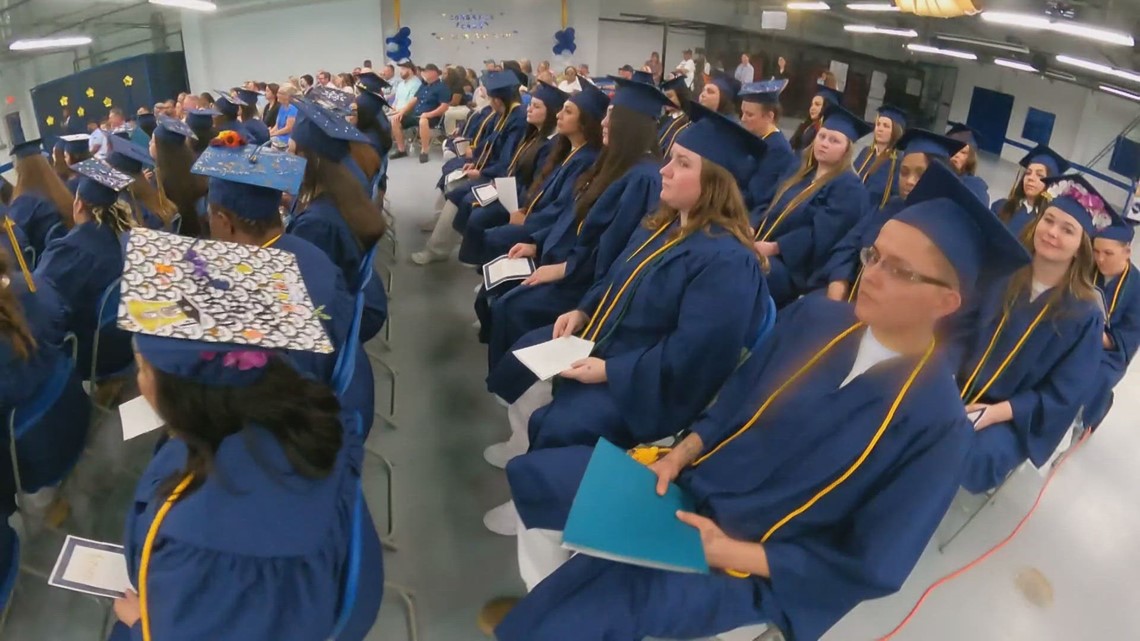 Inmates in Texas women's prison receive high school diplomas while ...