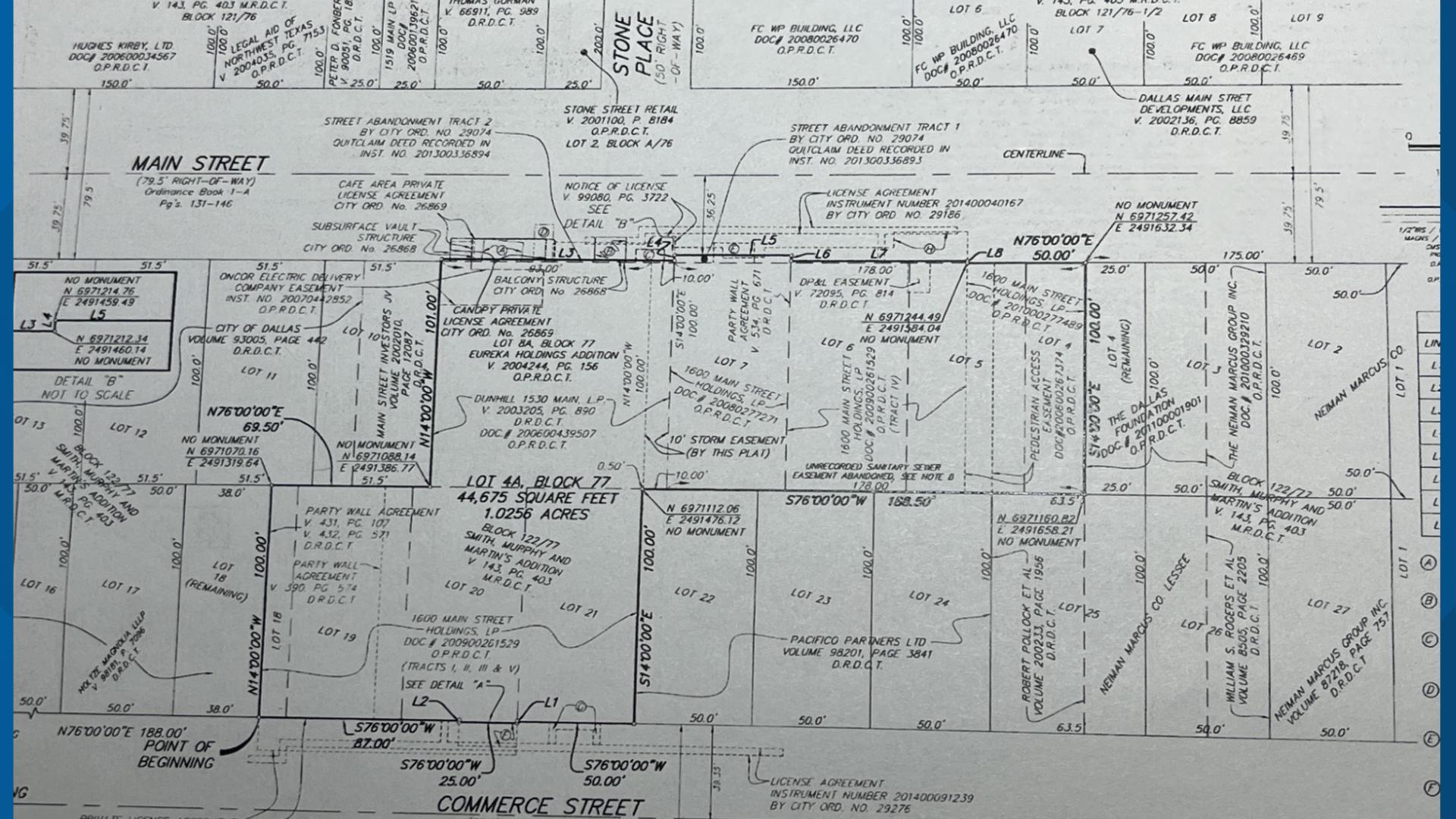 Neiman Marcus Downtown Dallas ground lease issue timeline | wfaa.com