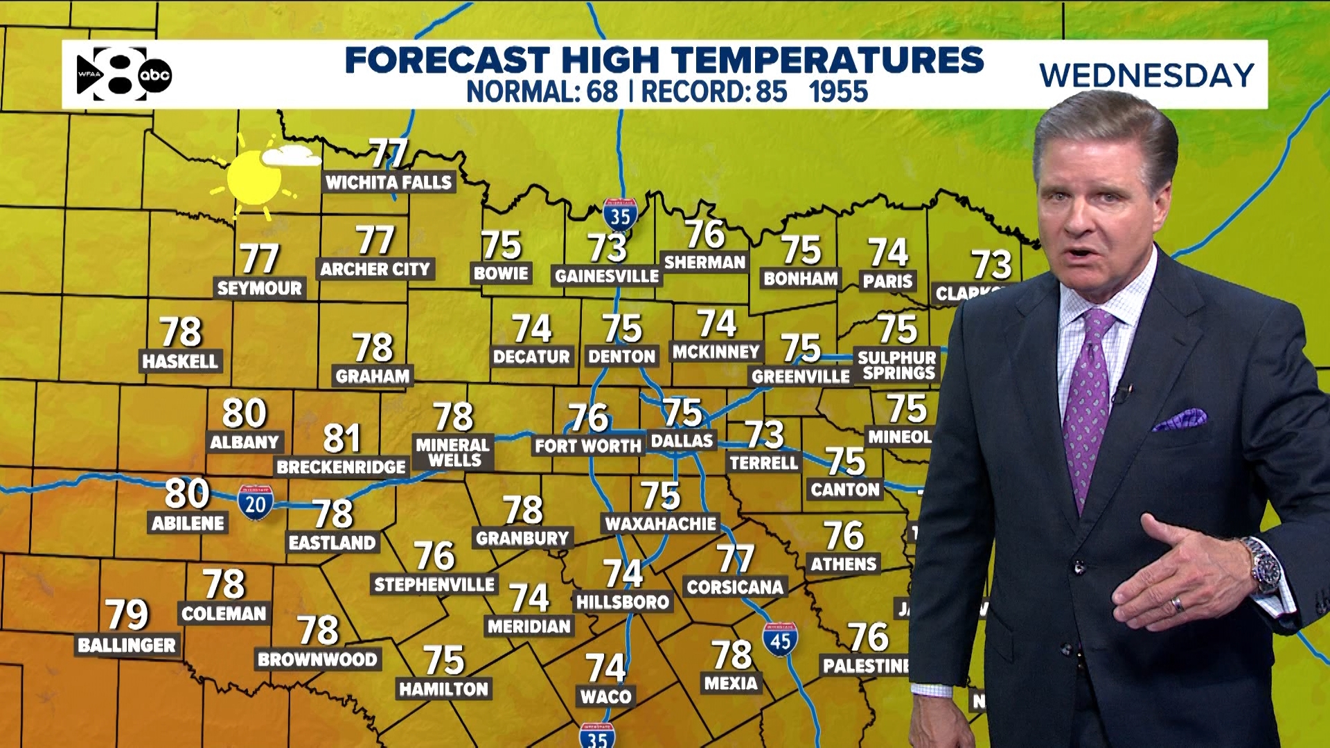8:30 p.m. DFW Weather: After chilly start to the week, a major warm-up ...