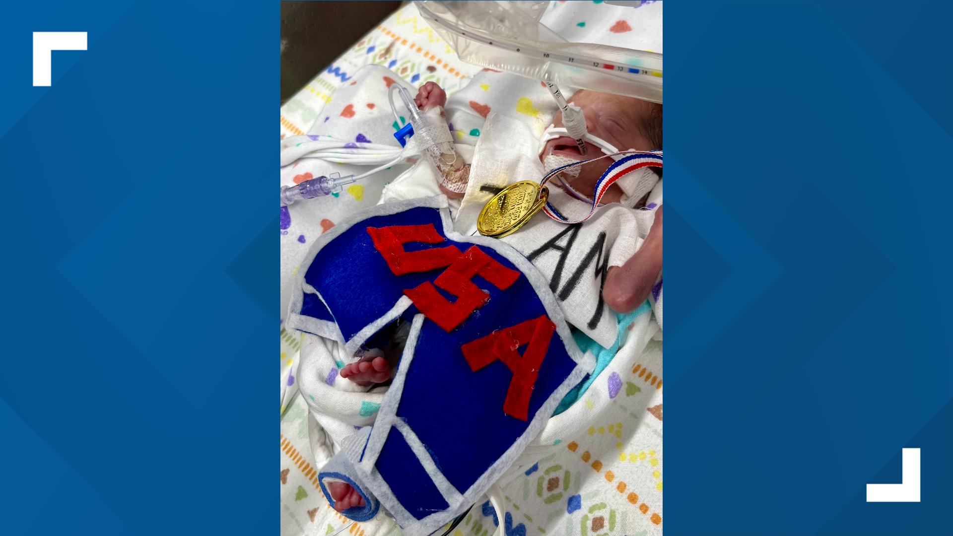 Paris Olympics: North Texas NICU babies show Team USA pride | wfaa.com